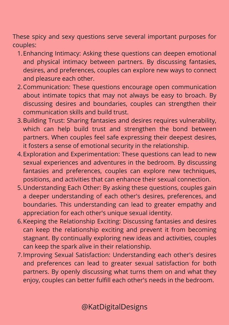 100 Cards Spice up Your Love Life: the Ultimate Intimacy Game Questions ...