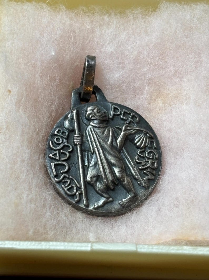 Very Rare Medal From 1940 the Saint Jacobus (santiago)by the France ...