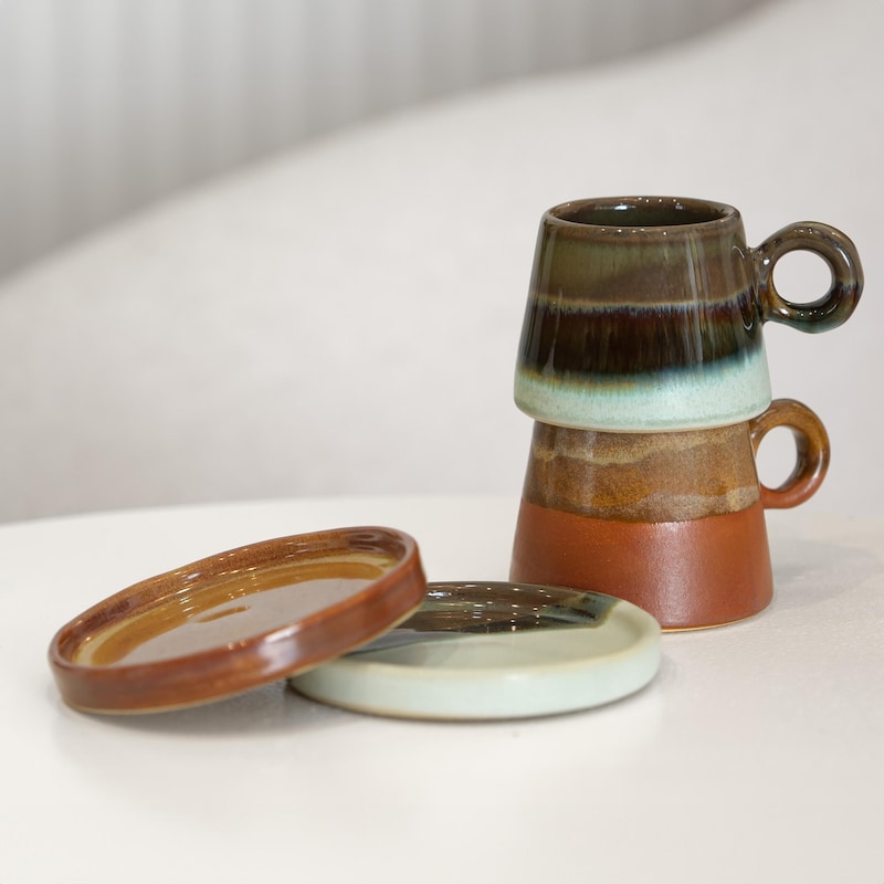 Pink Ceramic Turkish Mug - Etsy