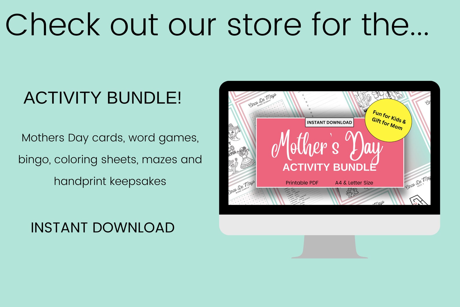 HANDPRINT CRAFTS for Mothers Day Printable Activity Handprint Keepsakes ...