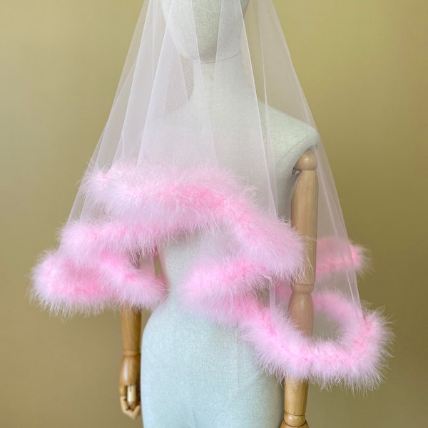 Pink Veil - Etsy