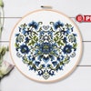 Forget-me-nots Cross Stitch Patterns, Bouquet Cross Stitch Patterns, Flowers Cross Stitch ...