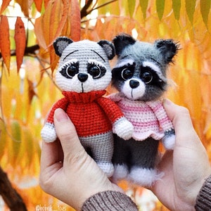 PATTERN: Raccoon - Crochet Raccoon Pattern - Raccoon Pattern ...