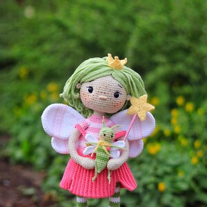 PATTERN: Doll the Fairy - Crochet Fairy the Teya Pattern - Amigurumi ...