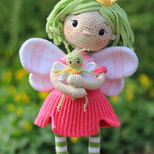 PATTERN: Doll the Fairy - Crochet Fairy the Teya Pattern - Amigurumi ...