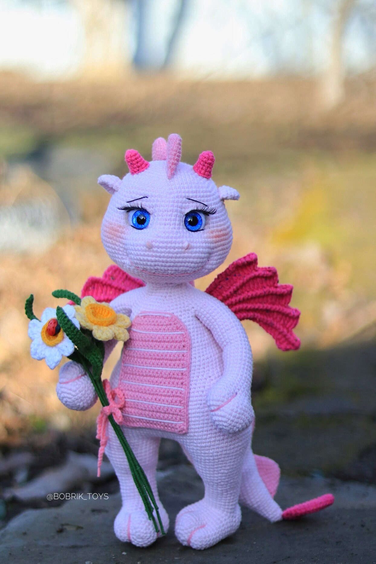 Raspberry Dragon the Leya Pattern Amigurumi Crochet Pattern - Etsy ...