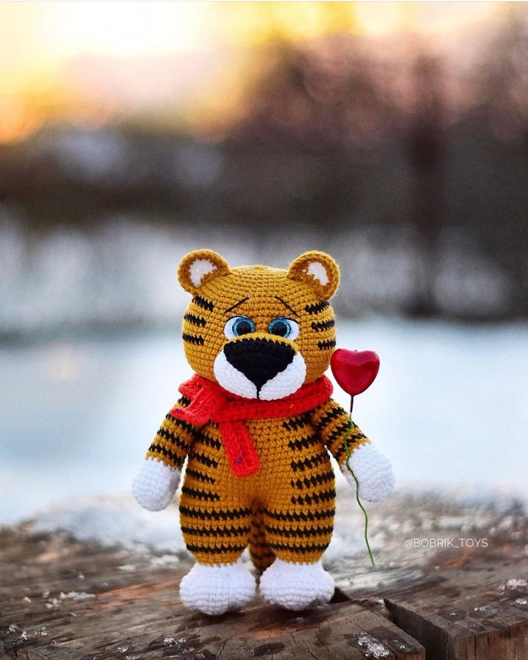 PATTERN: Archi the Tiger - Crochet Tiger Pattern - Amigurumi Tiger ...