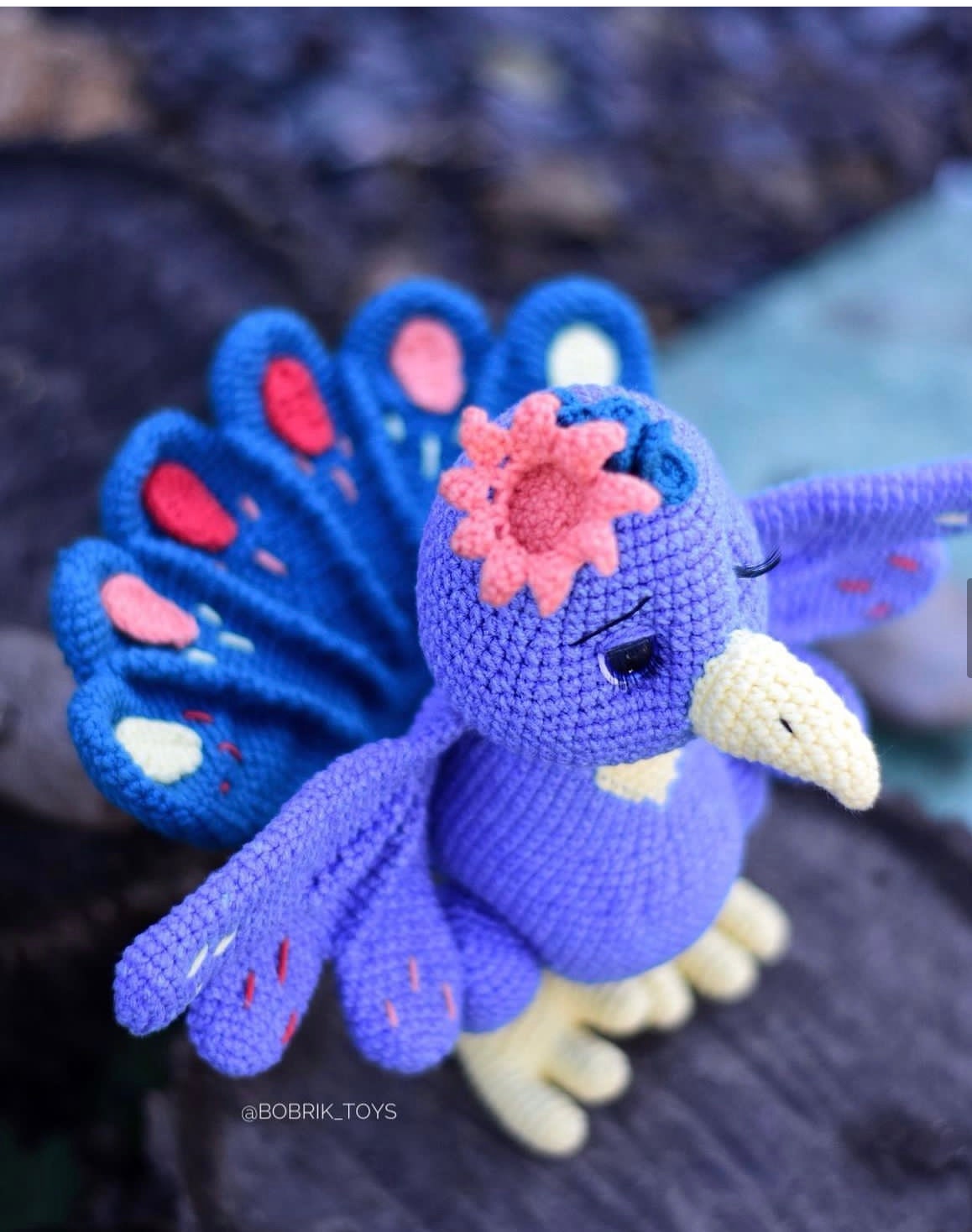 Crochet Pattern Firebird Amigurumi Bird Tutorial Pattern - Etsy Australia