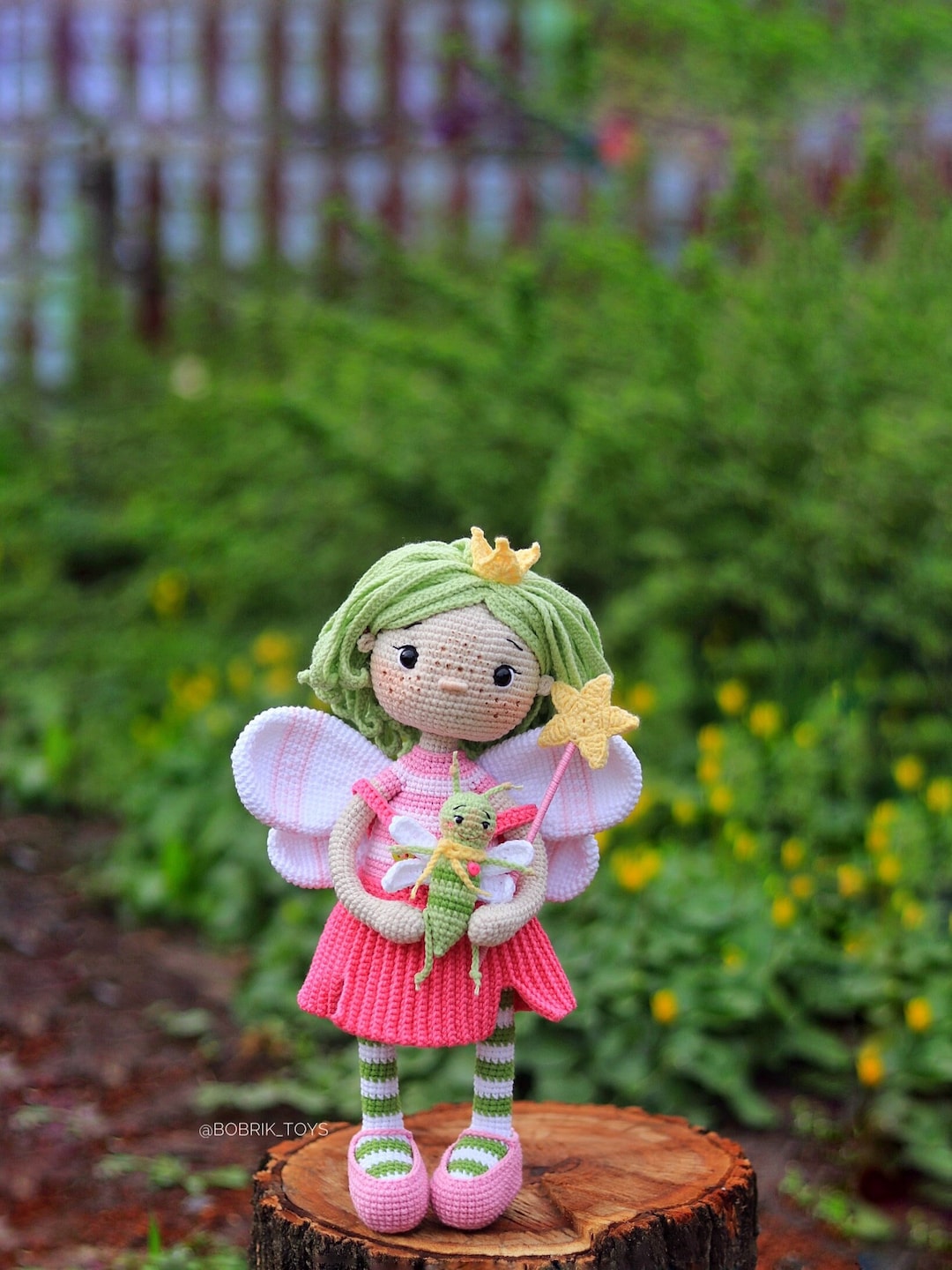 PATTERN: Doll the Fairy - Crochet Fairy the Teya Pattern - Amigurumi ...