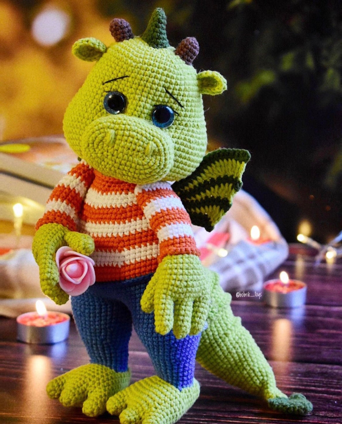 Crochet Dragon Amigurumi Pattern – Boy & Girl Dragon (PDF) - Etsy