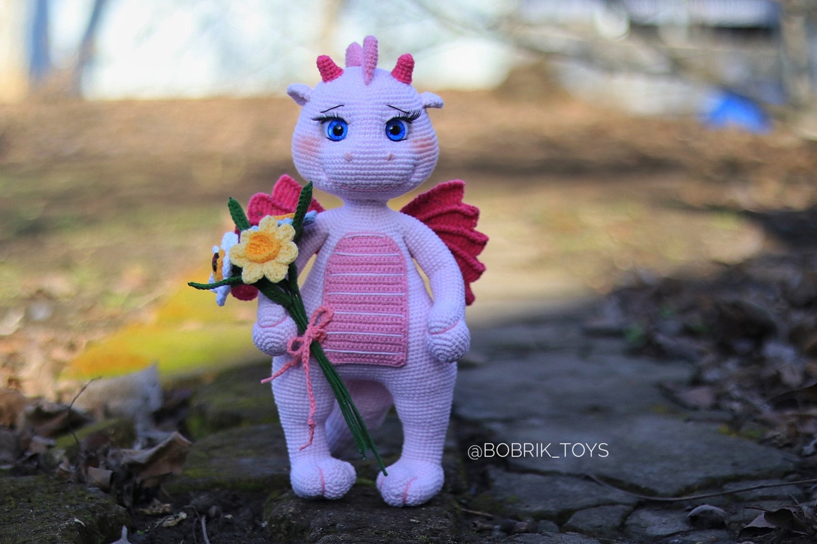 Raspberry Dragon the Leya Pattern Amigurumi Crochet Pattern - Etsy ...