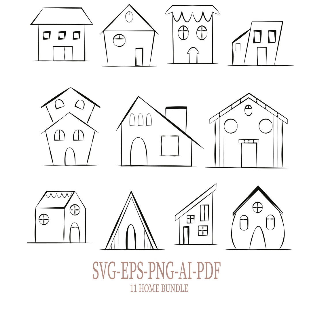 Home Svg for Cricut, Homes PNG, Houses Svg, Home Vector Image, Homes ...