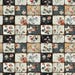 Vintage Floral Dollhouse Tiles, Printable Miniature Tiles for 1:12 ...
