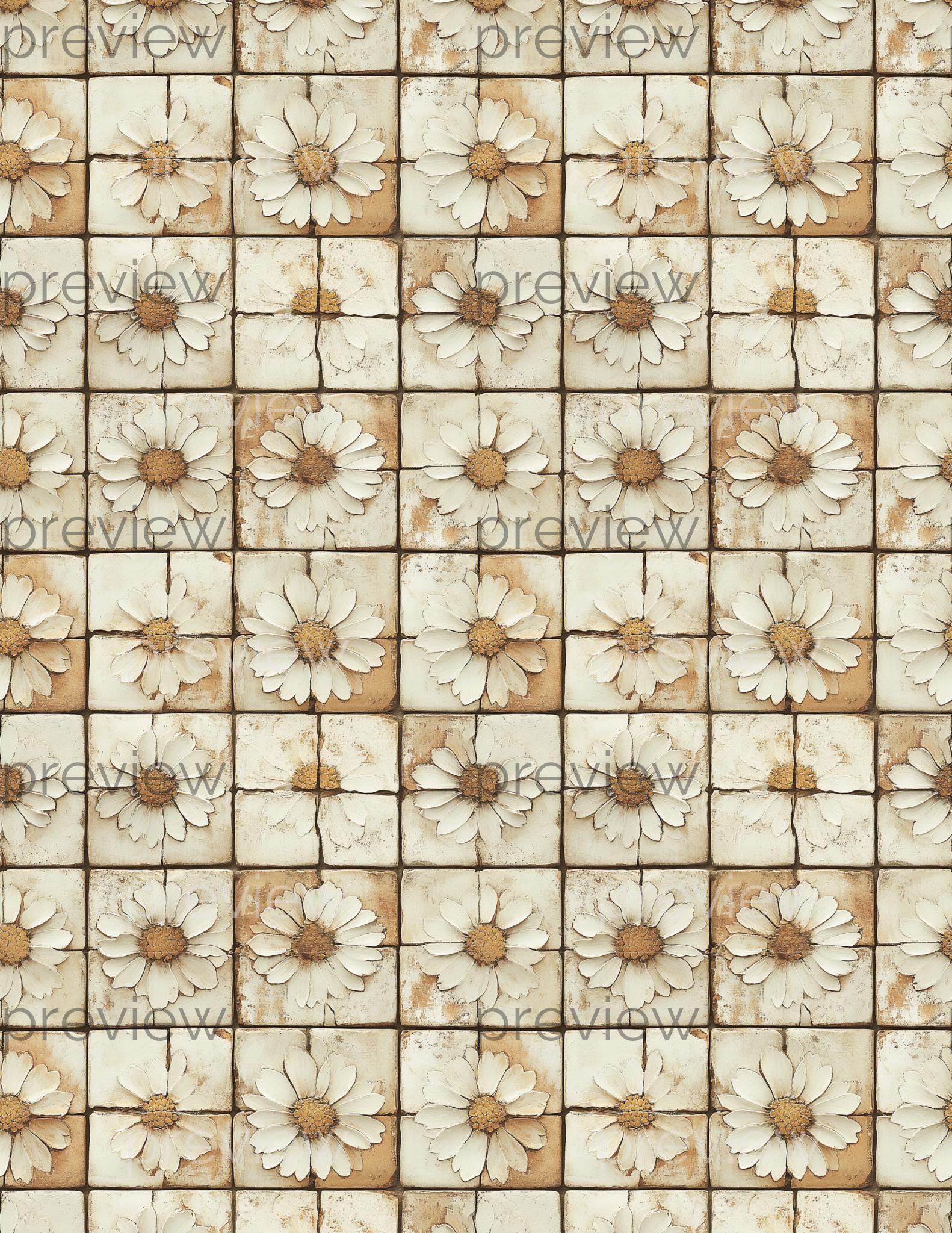 Dollhouse 1:12 Scale Cottagecore Floor and Wall Tiles 8 A4 Printable ...