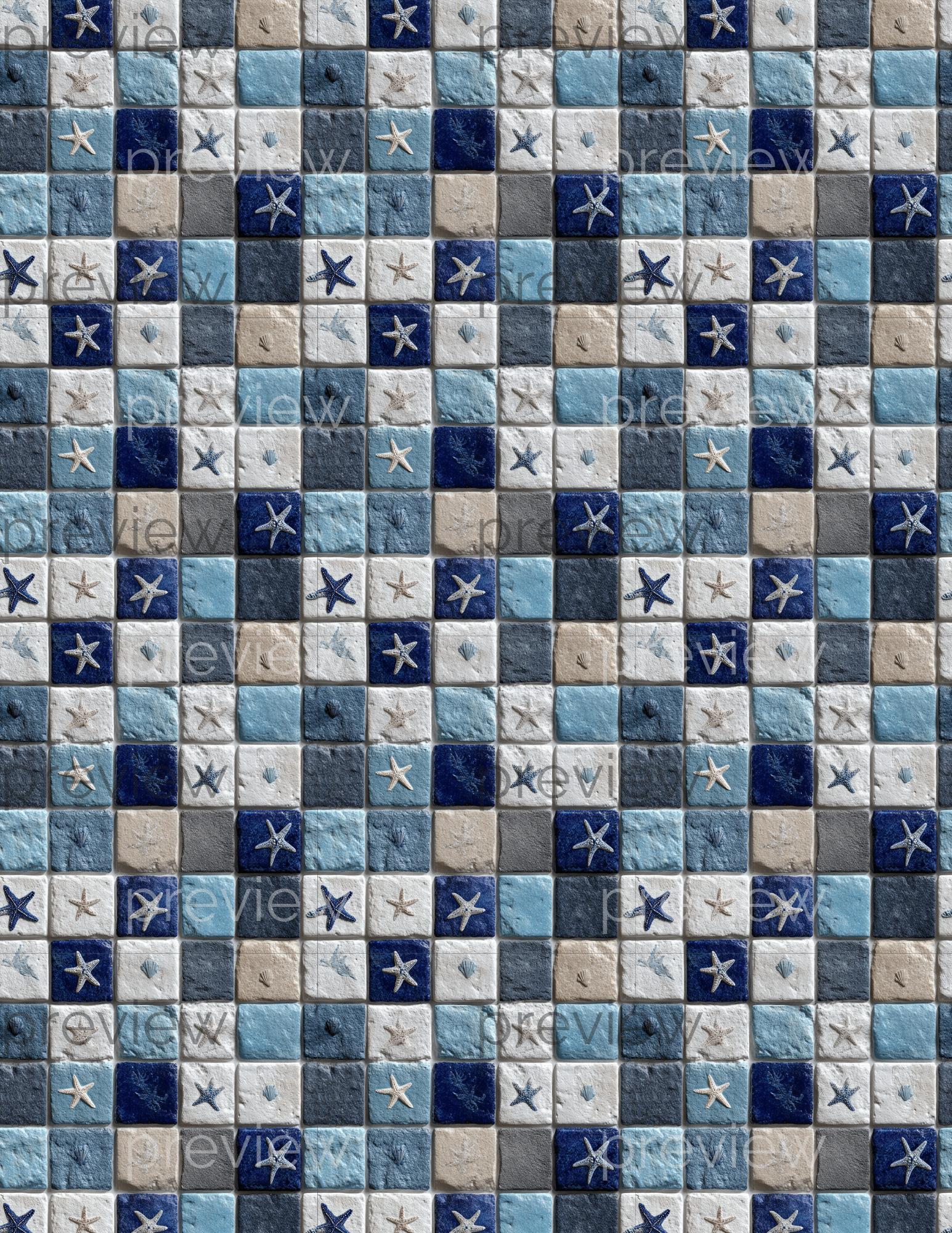 Nautical Dollhouse Tiles PDF, Printable Miniature Tiles, Dollhouse ...