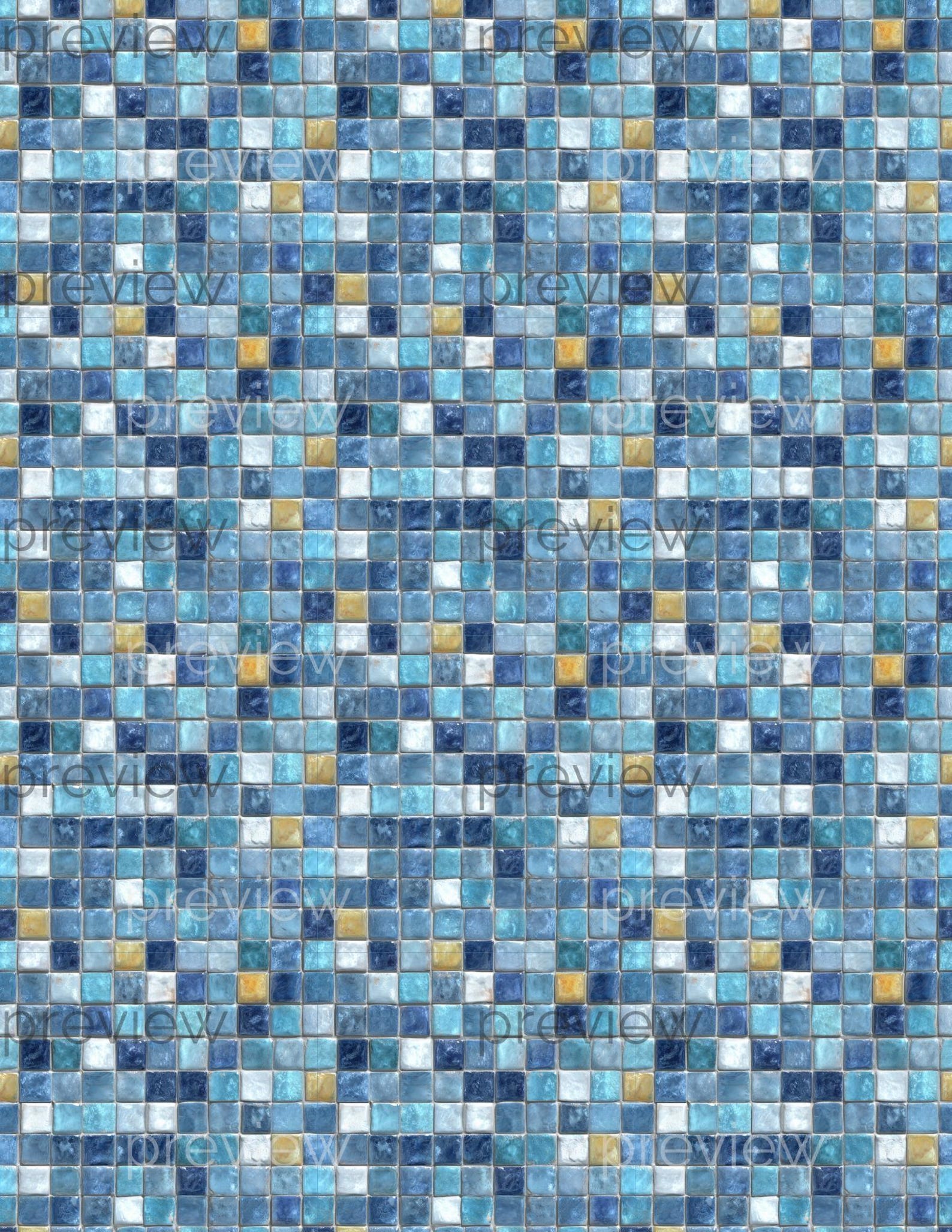 Nautical Dollhouse Tiles, Miniature Printable Blue Tile Designs (PDF ...