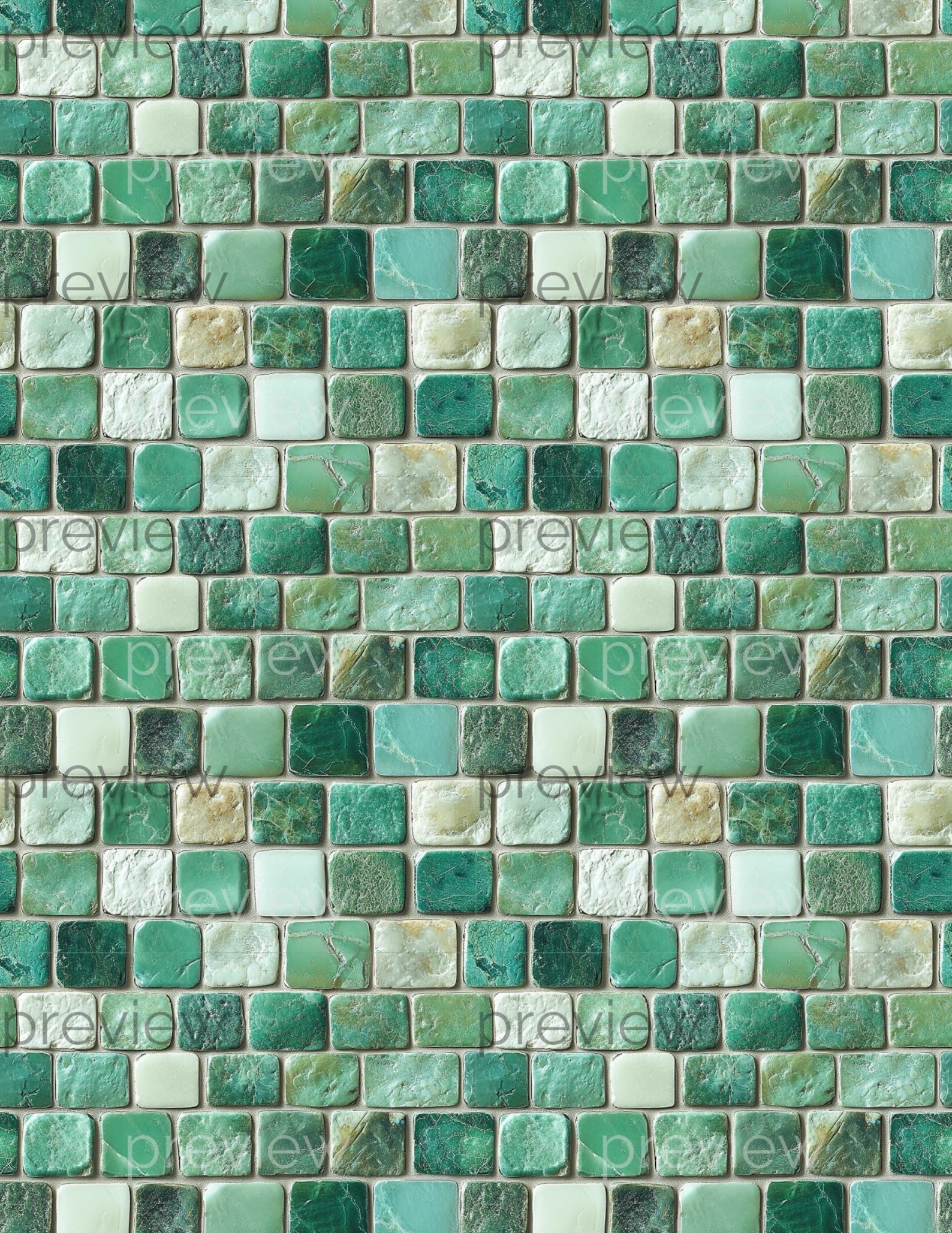 Dollhouse Miniature Printable Glossy Tiles, 1:12 Scale Digital Flooring ...