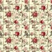 Dollhouse 1:12 Scale Victorian Floral Mosaic Tiles, Printable Floor and ...