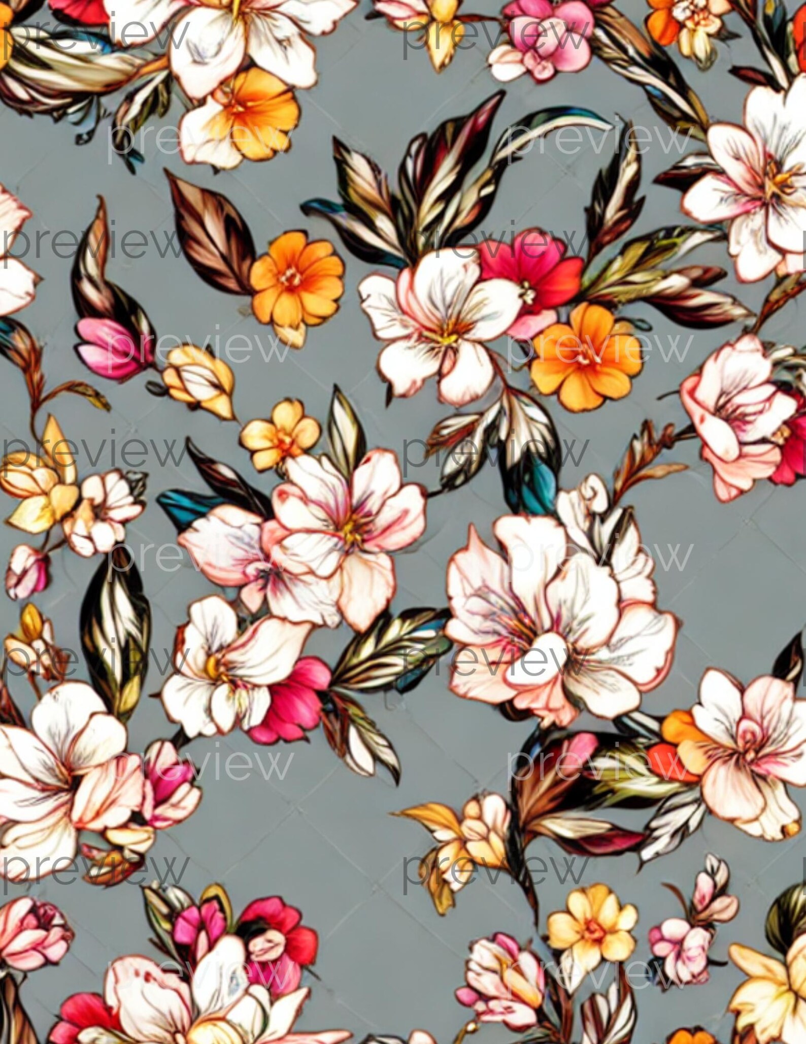 Dollhouse 1:12 Scale Wallpaper X 8 A4 Printable Digital Download Sheets ...
