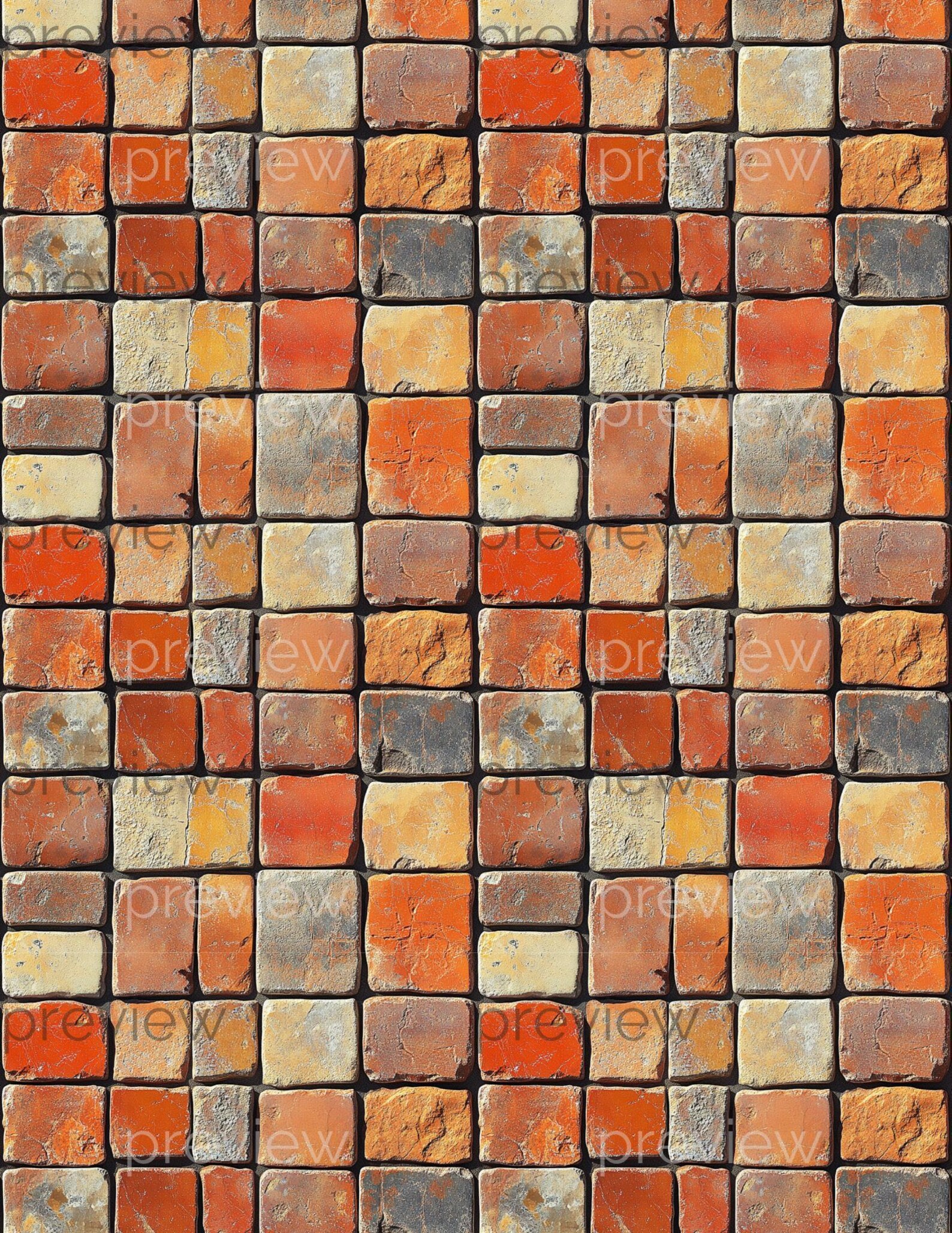 Dollhouse 1:12 Scale Terracotta Tiles X 8 A4 Printable Sheets - Rustic ...