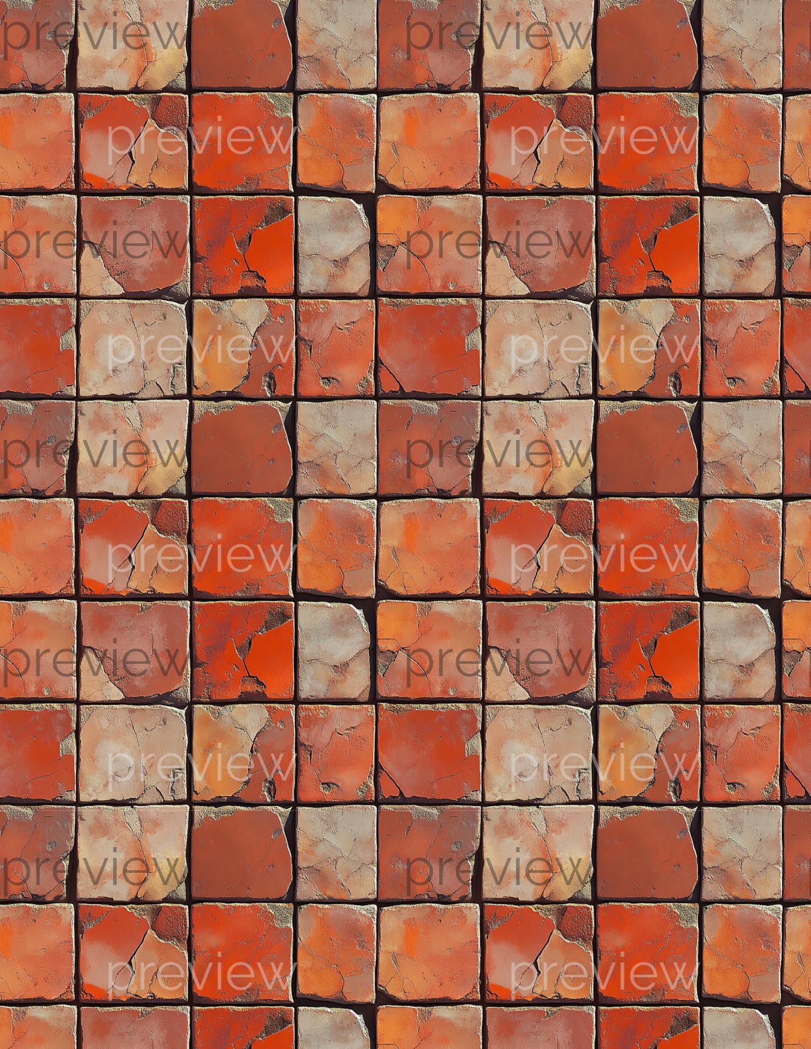 Dollhouse 1:12 Scale Terracotta Tiles X 8 A4 Printable Sheets - Rustic ...