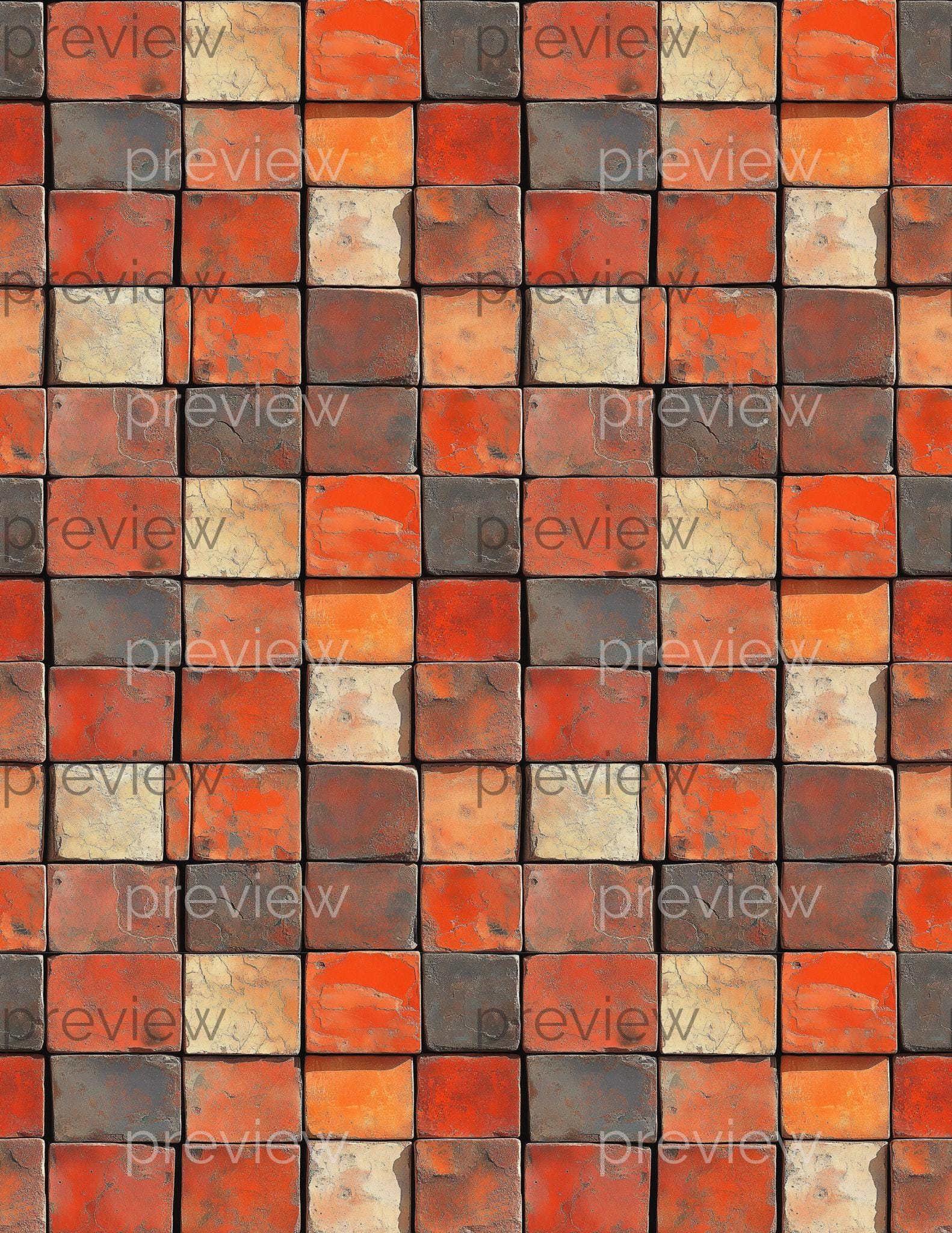 Dollhouse 1:12 Scale Terracotta Tiles X 8 A4 Printable Sheets - Rustic ...