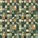 Dollhouse 1:12 Scale Victorian Floral Mosaic Tiles, Printable Floor and ...