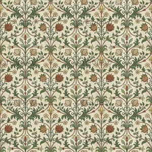 Tudor Dollhouse Wallpaper Set: 8 Vintage Floral Designs, Printable PDF ...
