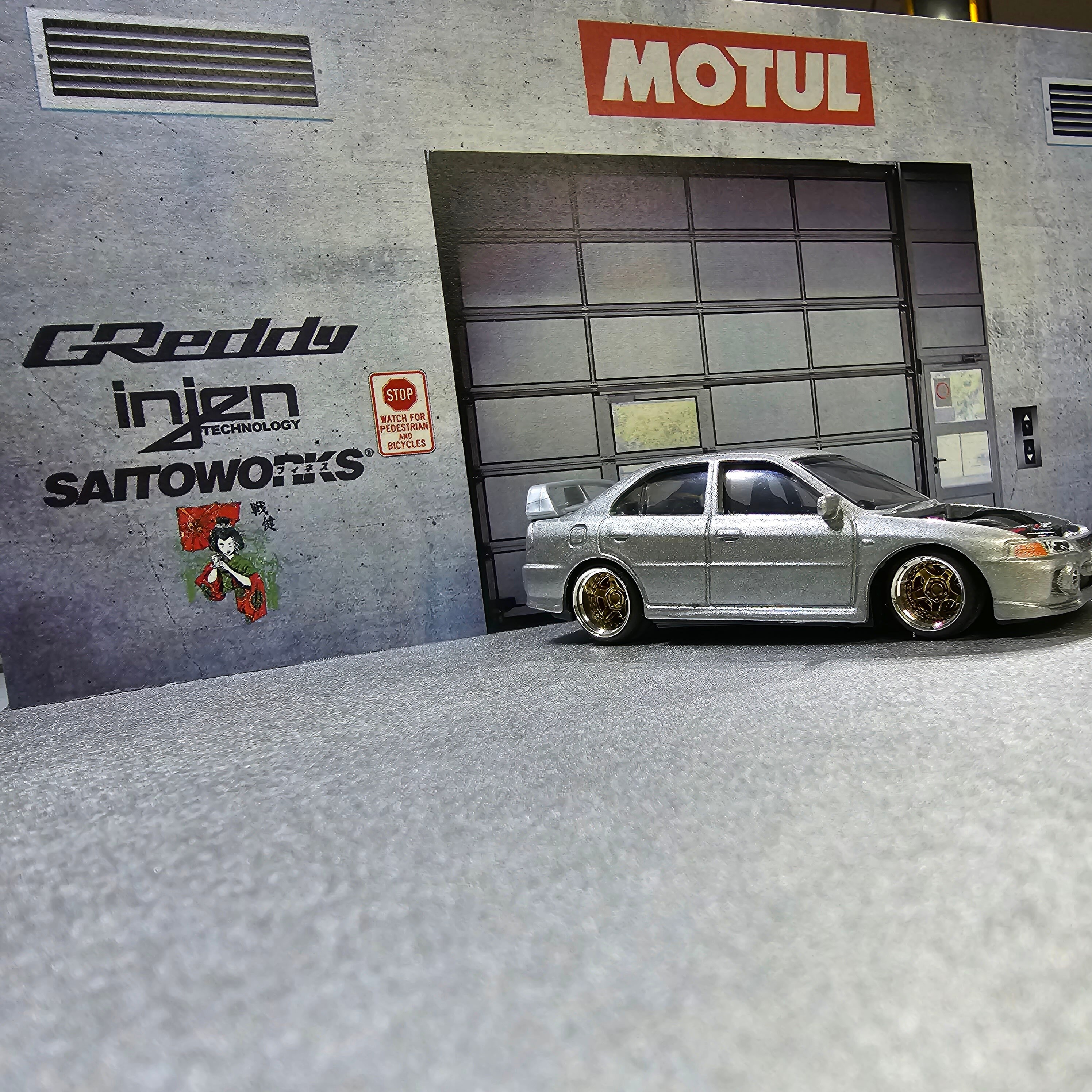 1/64 Hand Made JDM Diorama Garage 8 - Etsy