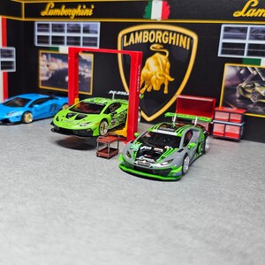 1/64 Hand Made Lamborghini diorama 10x9x4 69 - Etsy