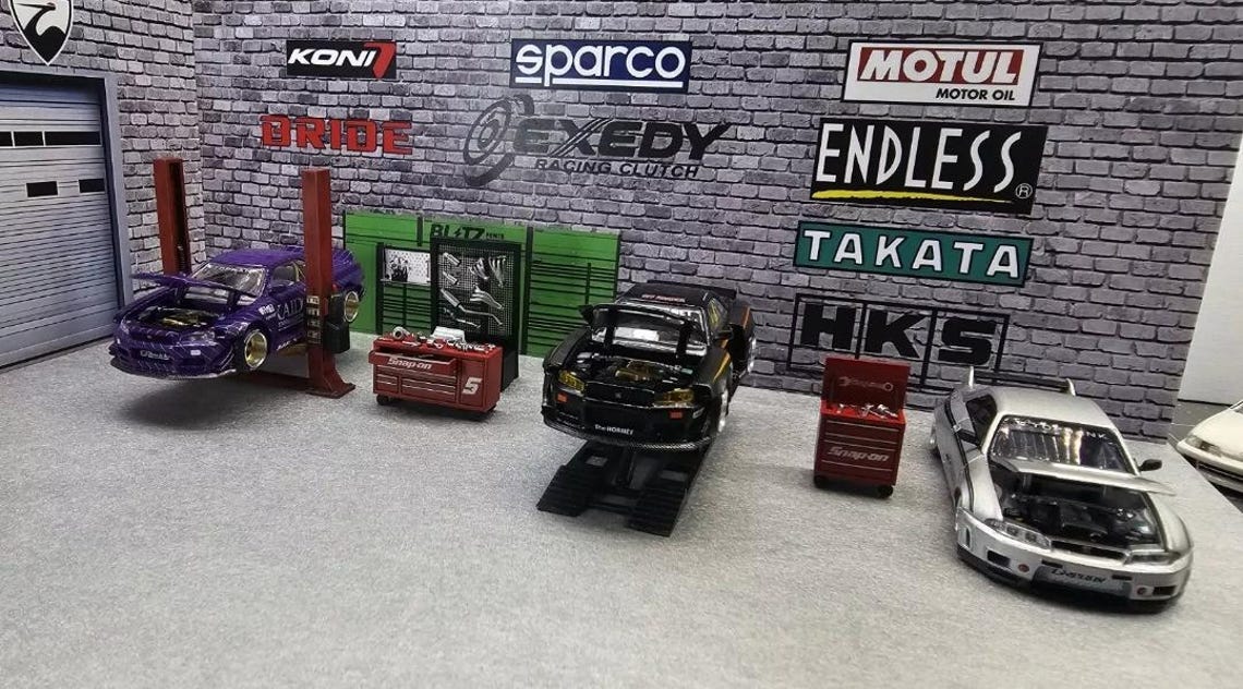 Hand Made 1/64 JDM Diorama - Etsy