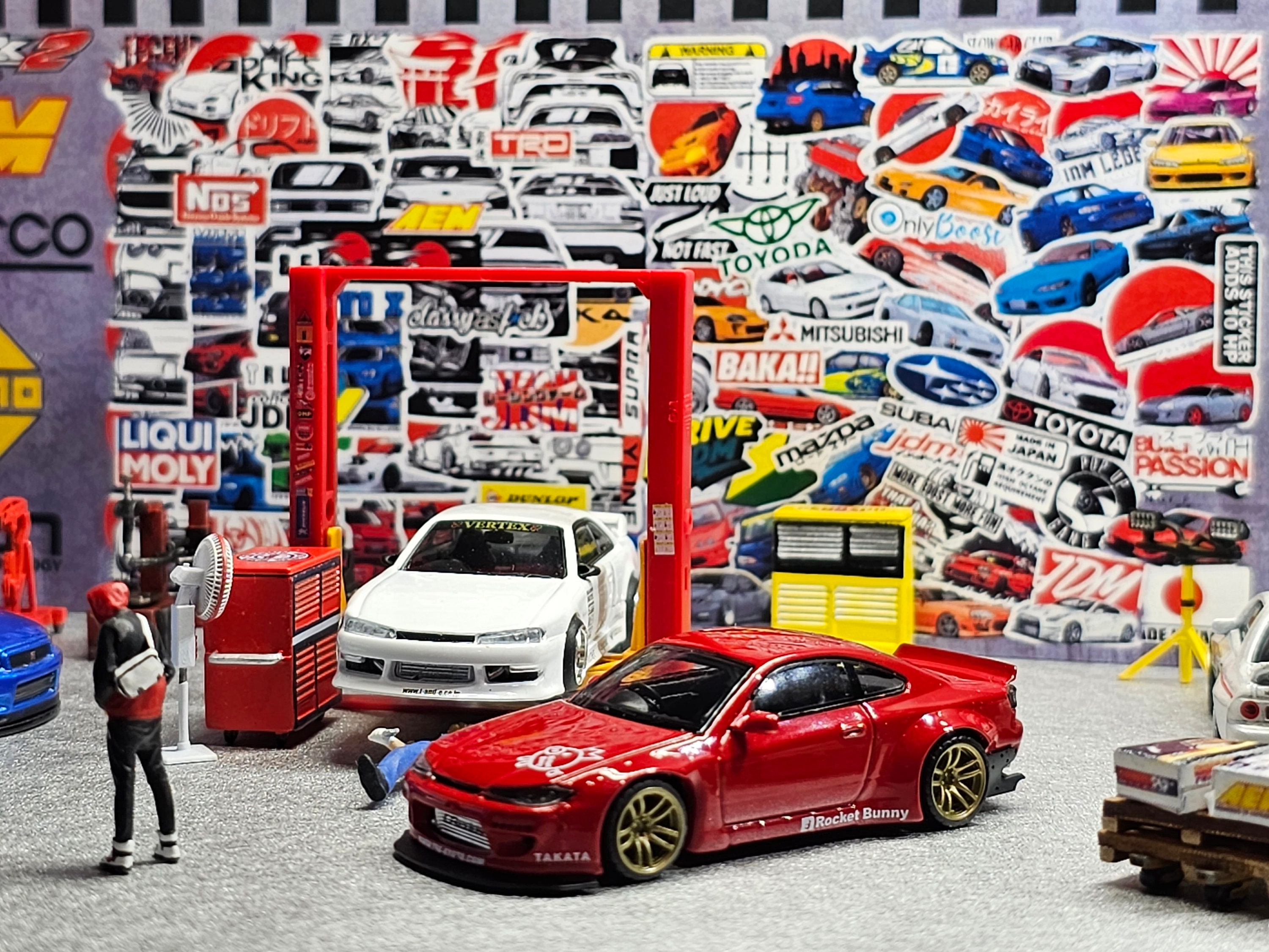 Hand Made Diorama JDM Sicker Bomb10x8x4 38 - Etsy