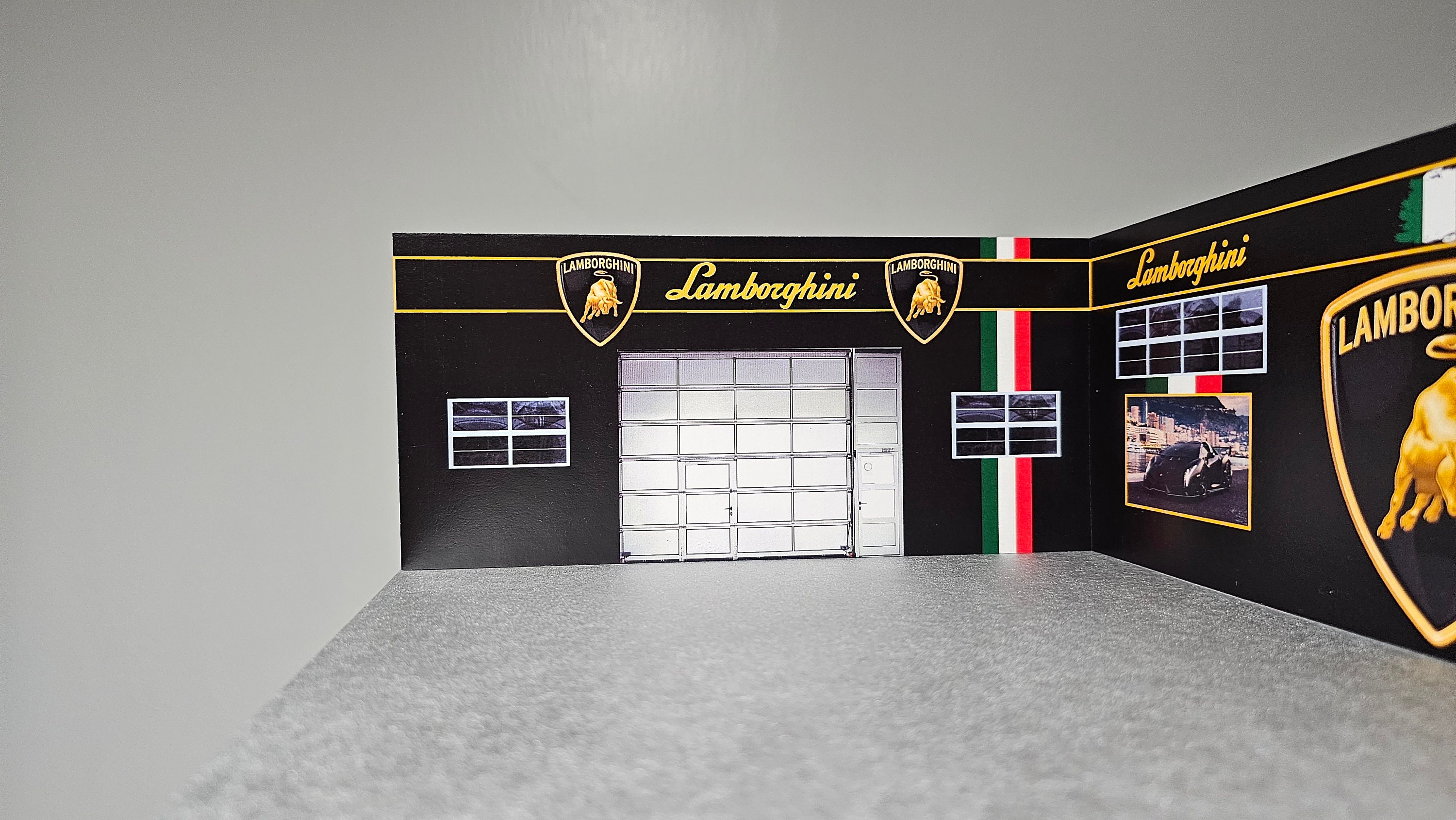 1/64 Hand Made Lamborghini diorama 10x9x4 69 - Etsy