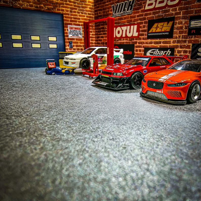 1/64 Hand Made Diorama JDM Garage 10 - Etsy