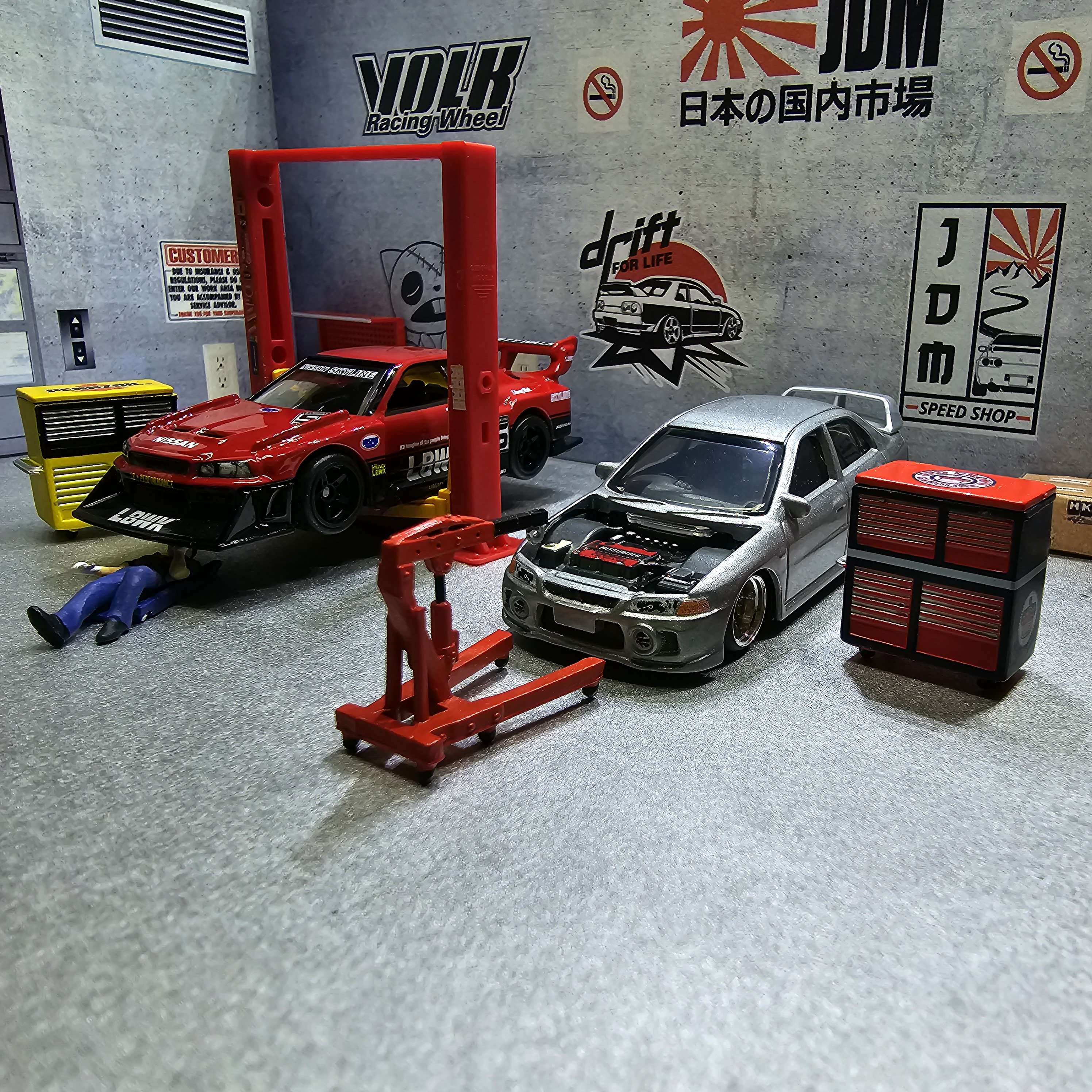 1/64 Hand Made JDM Diorama Garage 8 - Etsy