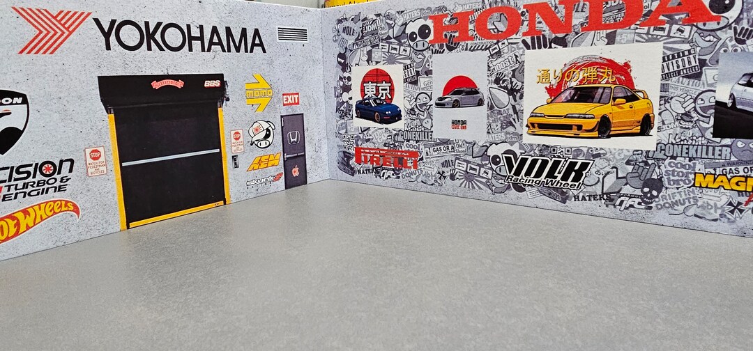 1/64 Hand Made Honda Diorama 29 - Etsy