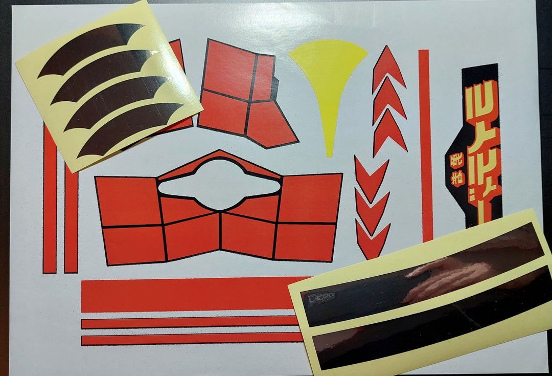 Sticker Kit for the Raydeen Shogun, Stickers - Etsy