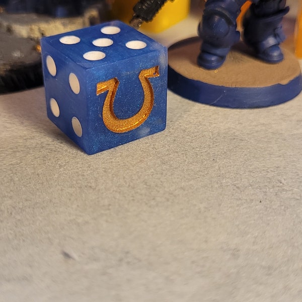 Ultramarine Dice - Etsy