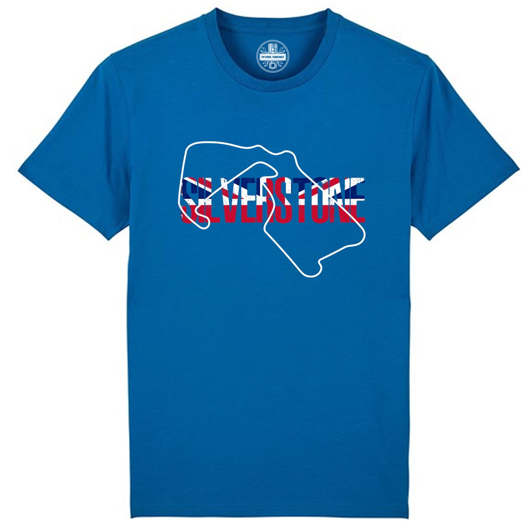 Silverstone Circuit Track Formula One T-shirt - Etsy