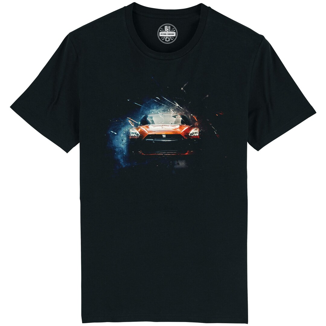 Nissan GTR T-shirt Graphic Supercar Shirt - Etsy