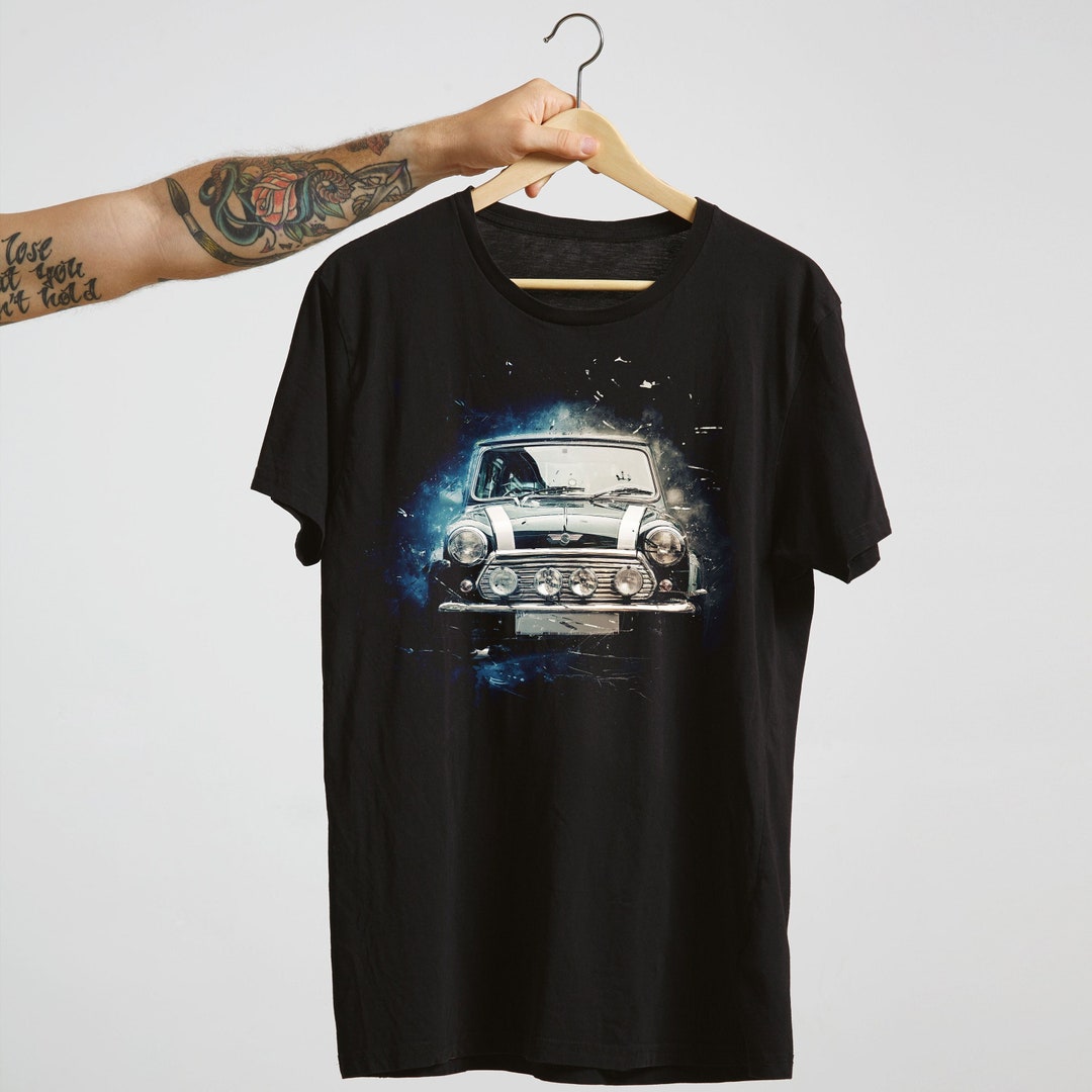 Classic Mini Cooper T-shirt - Graphic Iconic Car Shirt Original Mini - Etsy