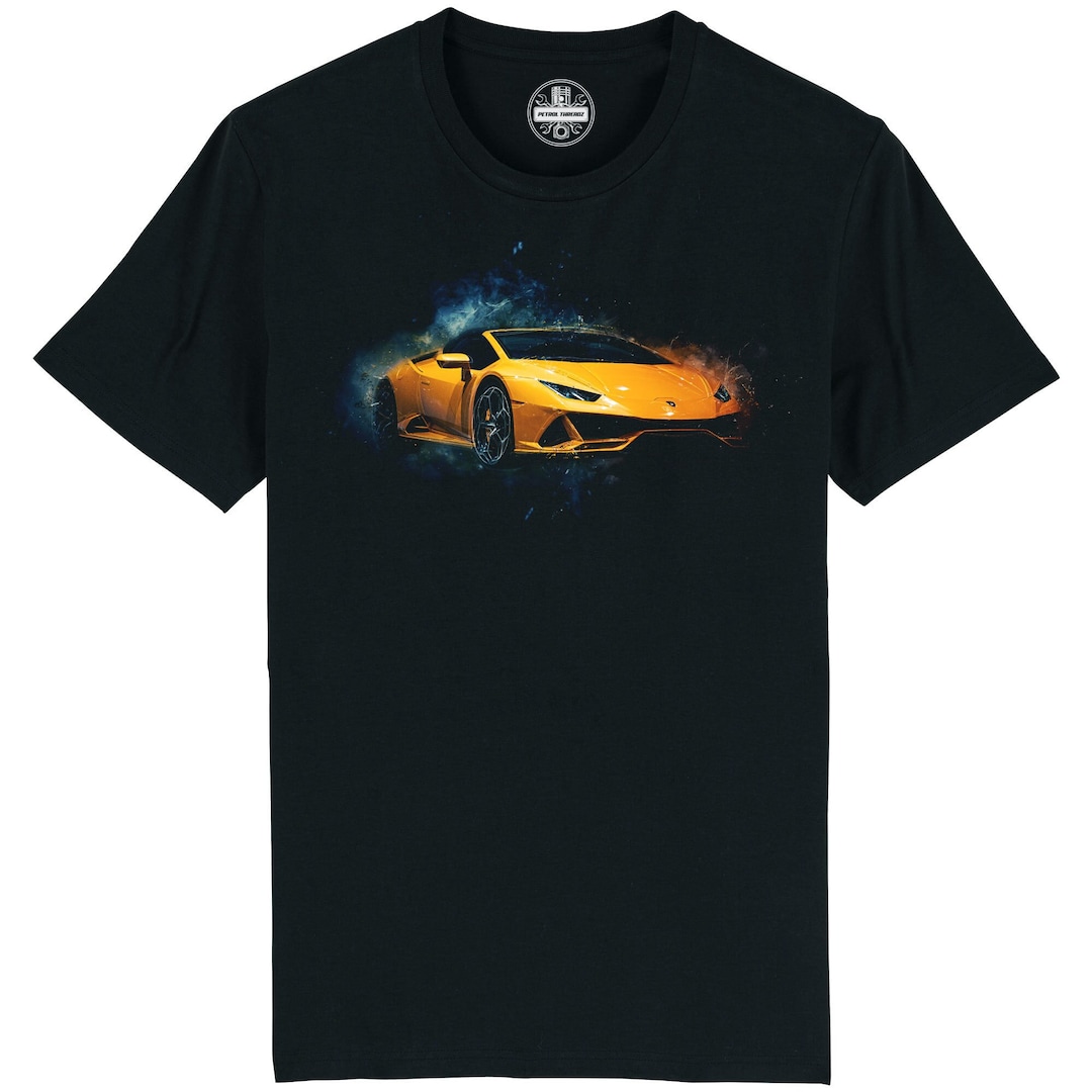Lamborghini Huracan EVO T-shirt - Graphic Supercar Shirt - Etsy