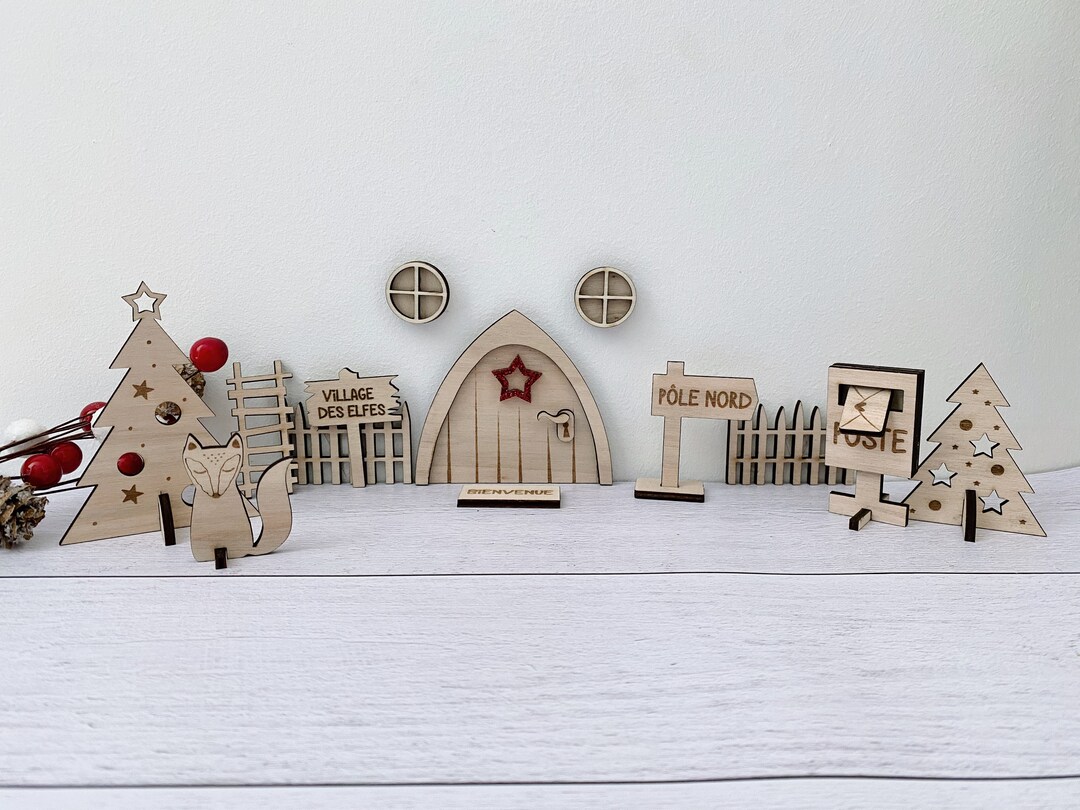 Village of Elves Village of Christmas Elves - Etsy