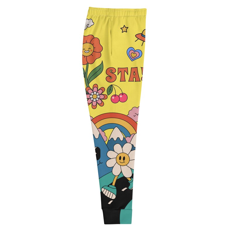 Groovy 70's Cartoons Joggers - Etsy