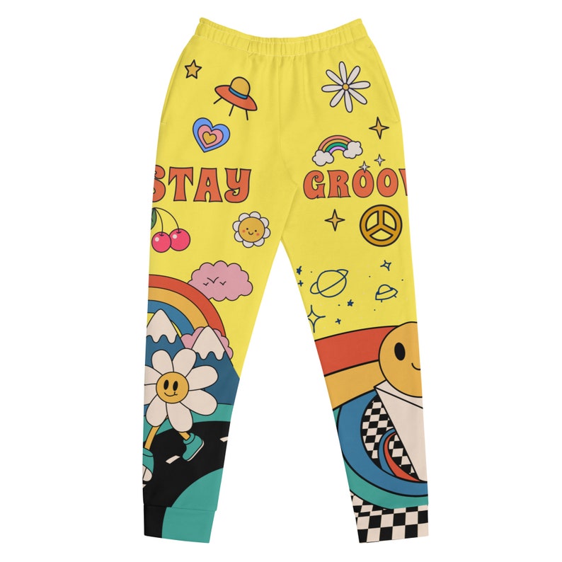 Groovy 70's Cartoons Joggers - Etsy