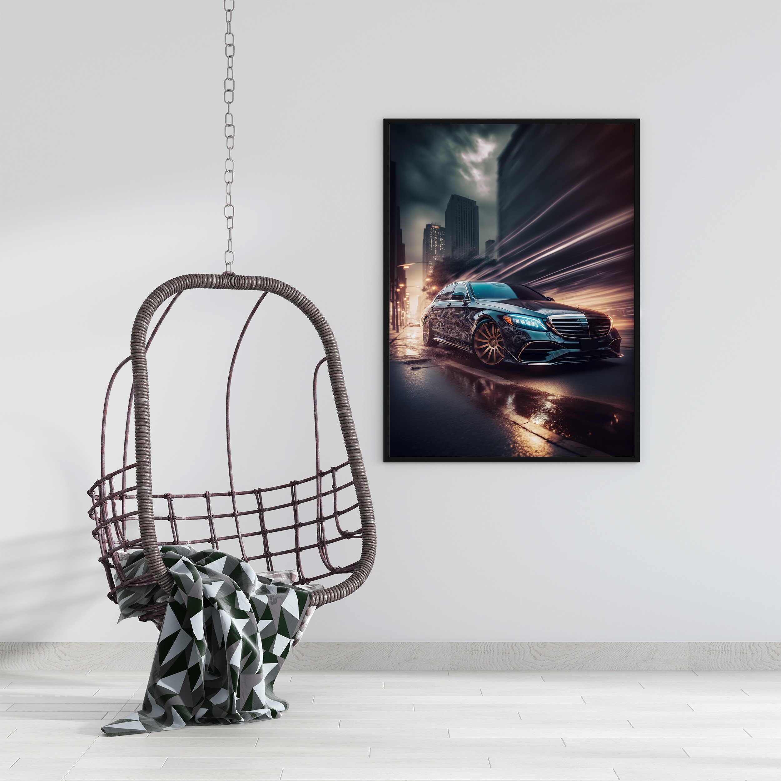 Mercedes S Class Repro, Mercedes Wall Art, Printable Wall Art, AI ...