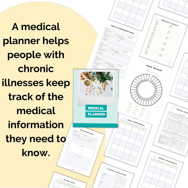 Medical Journal, Medical Planner, Medical Log, Medical Assistant ...