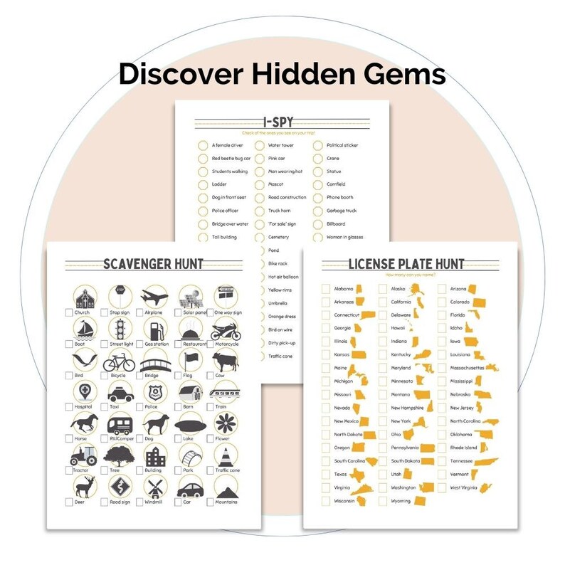 Trip Planner, Road Trip Planner, Printable Trip Planner, Travel Planner ...