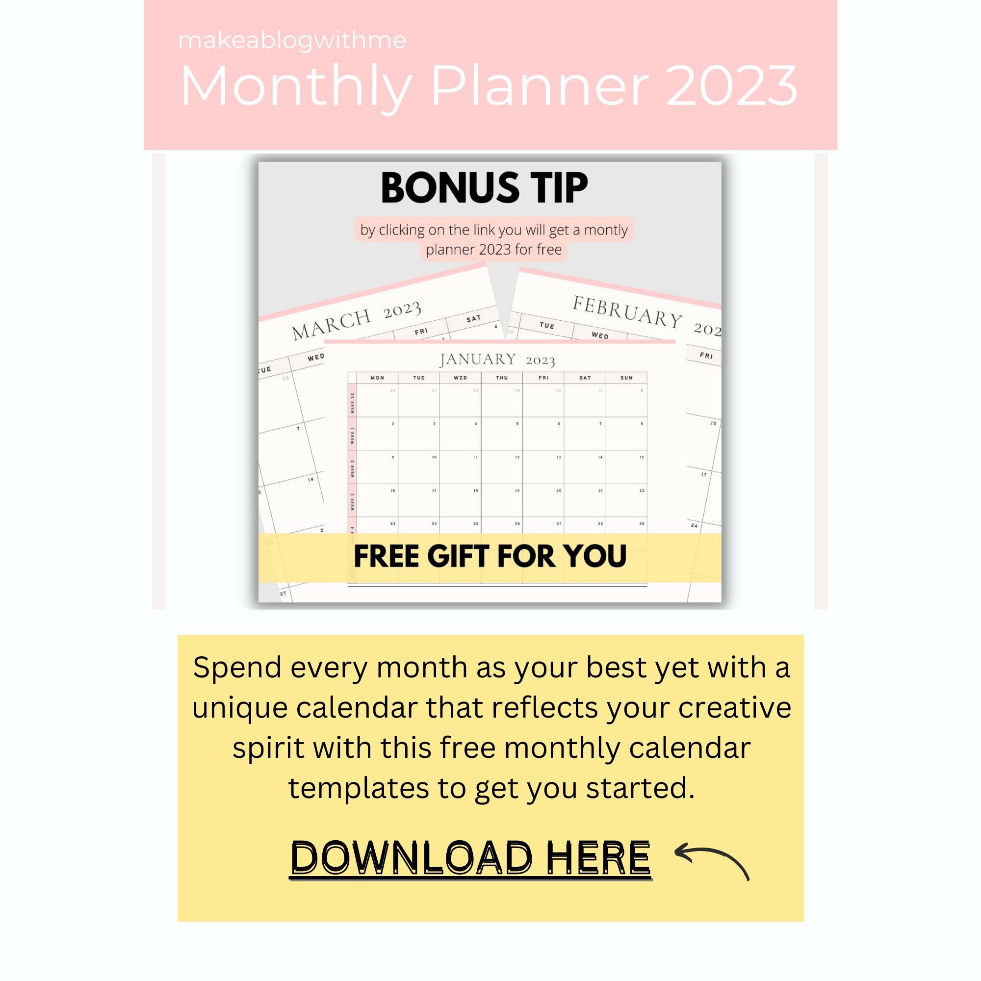 Goal Planner BUNDLE, 2023 Goals Tracker, Smart Goal Setting Kit, New ...