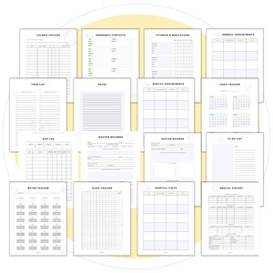 Medical Journal, Medical Planner, Medical Log, Medical Assistant ...